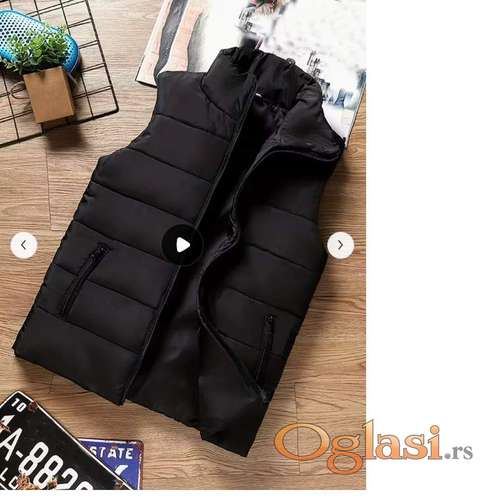 Men's Winter Vest, Lightweight Padding Puffer Vest