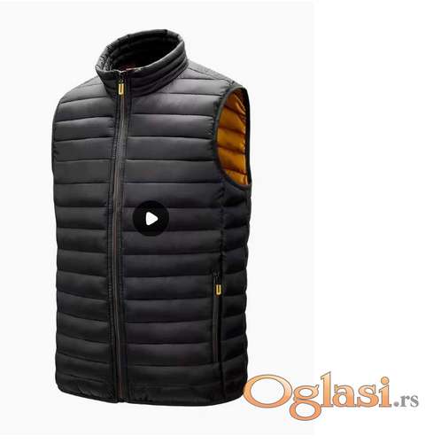 Men'S Slim Fit Lightweight Padded Vest Jacket - 4 boje
