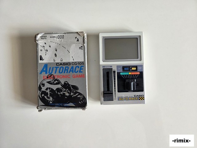 Casio CG-105 - Auto race