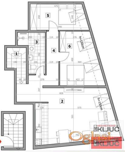 SREMSKA KAMENICA, 90m2, Trosoban-Penhouse sa pdv, Kredit