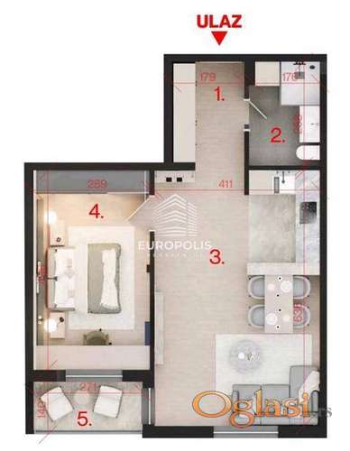 2.0 stan, kvalitetna novogradnja ID#9163
