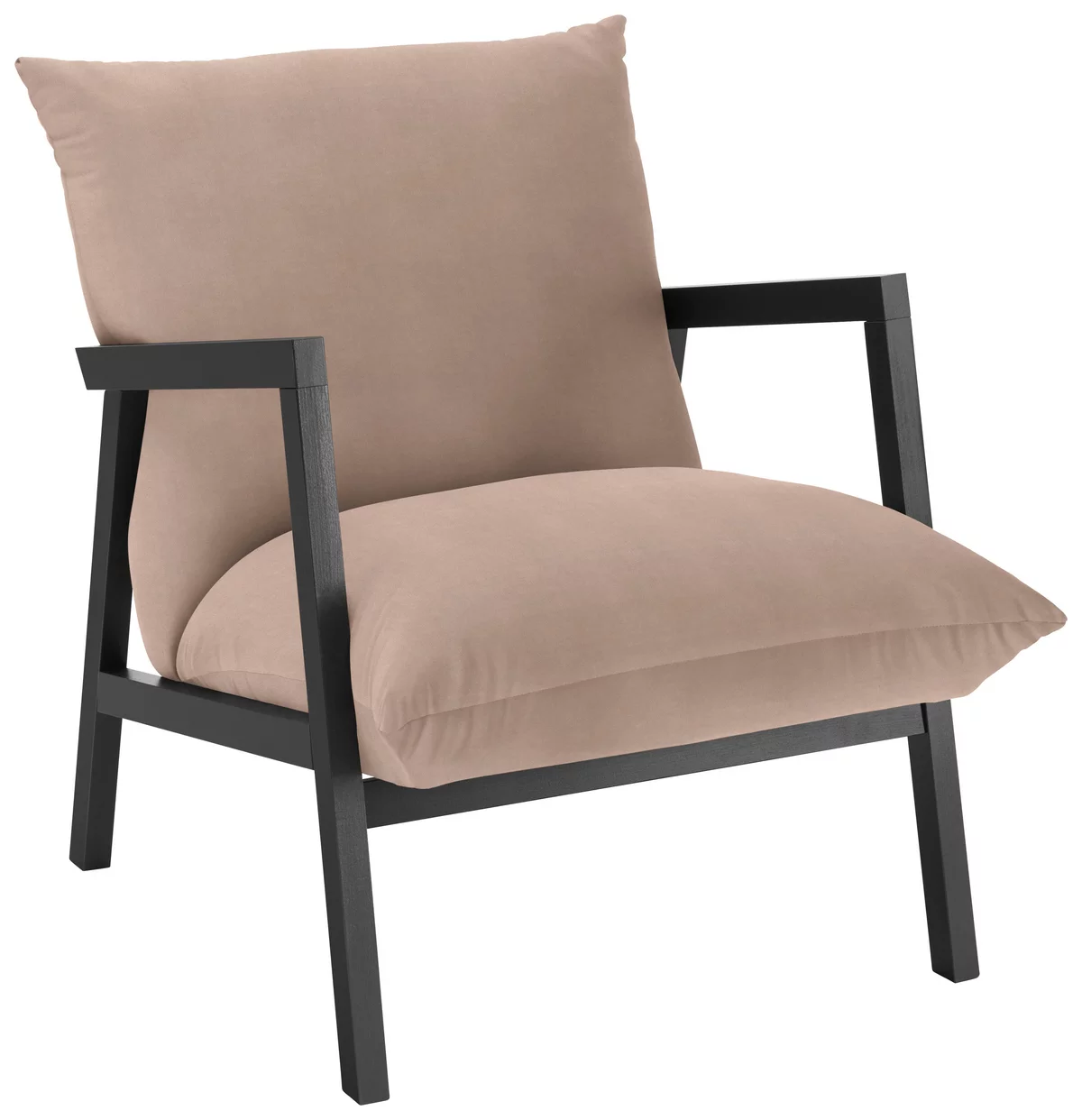 Carryhome FOTELJA 63/76/80 cm , bež