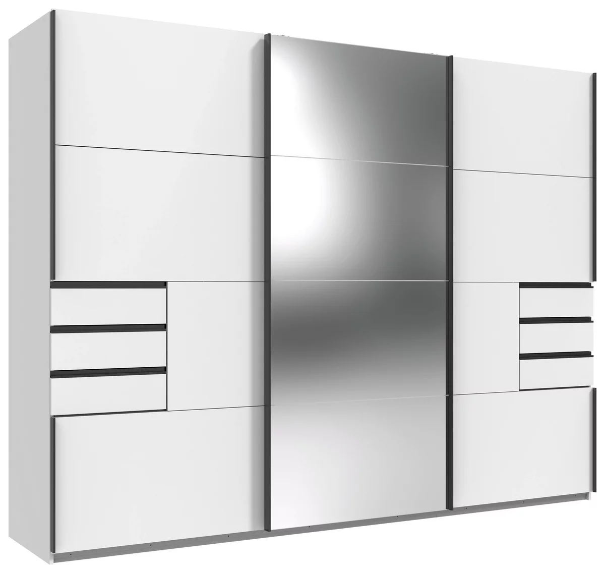 ORMAR SA KLIZNIM VRATIMA bela 270/210/64 cm
