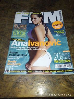 FHM AVGUST 2008-Ana Ivanović
