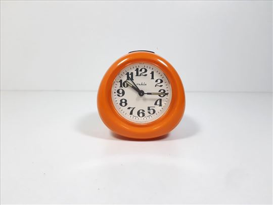 Vintage Space Age Orange RUHLA Germany budlnik