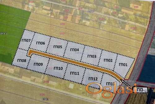 Prodajem gradjevinske parcele u Borci