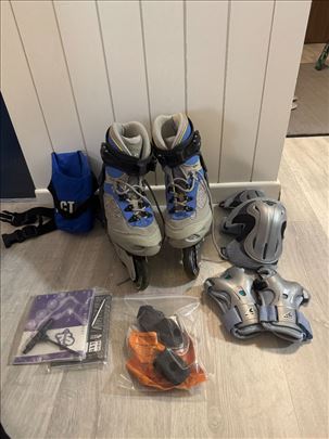 Salomon Energizer roleri EU 39 2/3 + štitnici, CH
