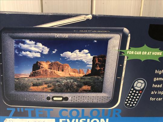 Denver DFT-709 7 TFT TV/monitor–auto ili kuća