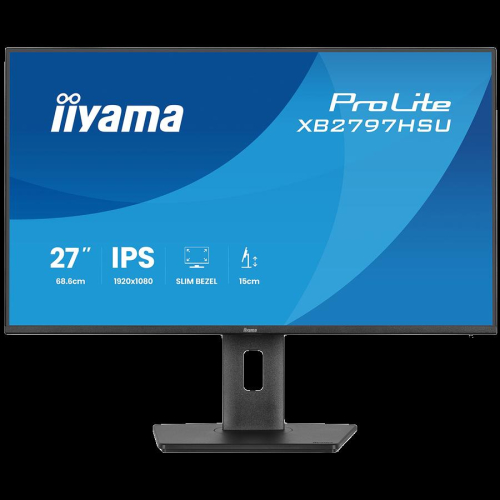 27" IPS panel, 1920x1080 at 120Hz, EyeComfort, 15cm height adjustable stand, 350cd/m2, Speakers, HDMI, DisplayPort, 1ms MPRT, USB 2x3.2 plus 2x USB-C