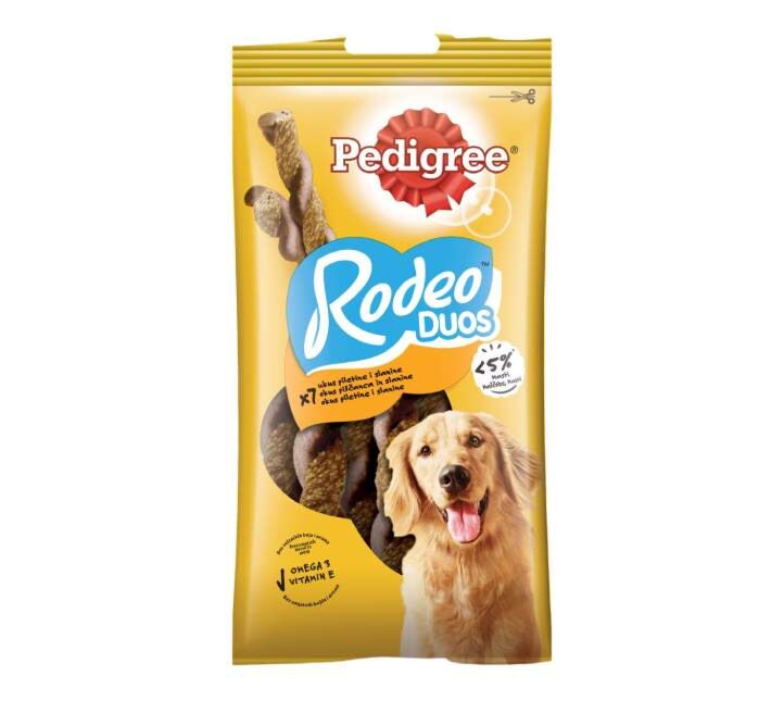 Pedigree Poslastica za pse Rodeo duo 7 kom