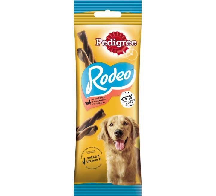Pedigree Poslastica za pse Rodeo govedina 7 kom
