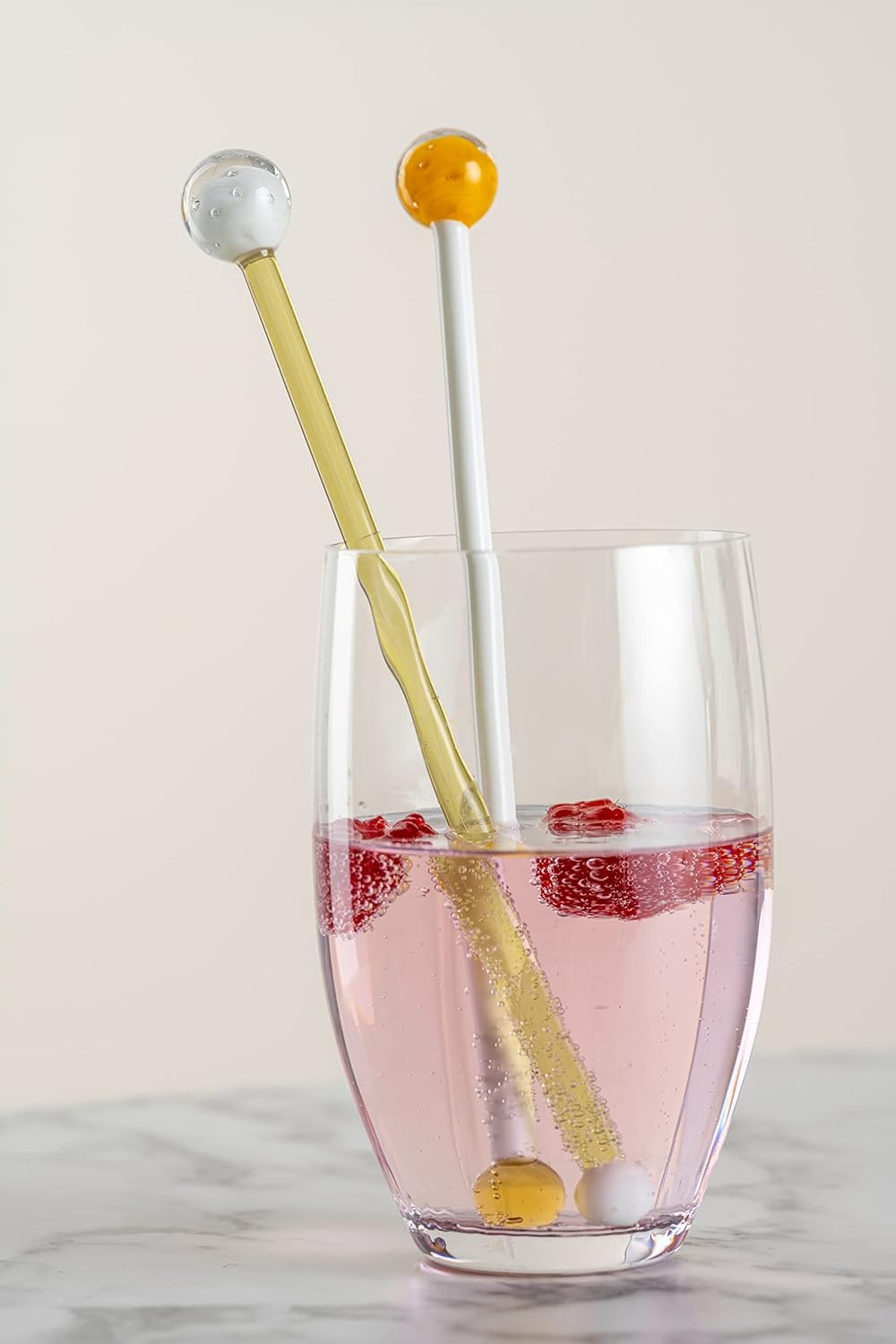 STAKLENA MEŠALICA ZA KOKTEL SET 1/4 – Set of 4, cocktail stick, soda-lime glass, 20 cm