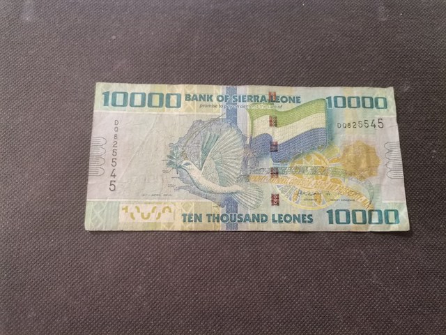 SIERRA LEONE 10.000 LEONES 2010 ( 3 )