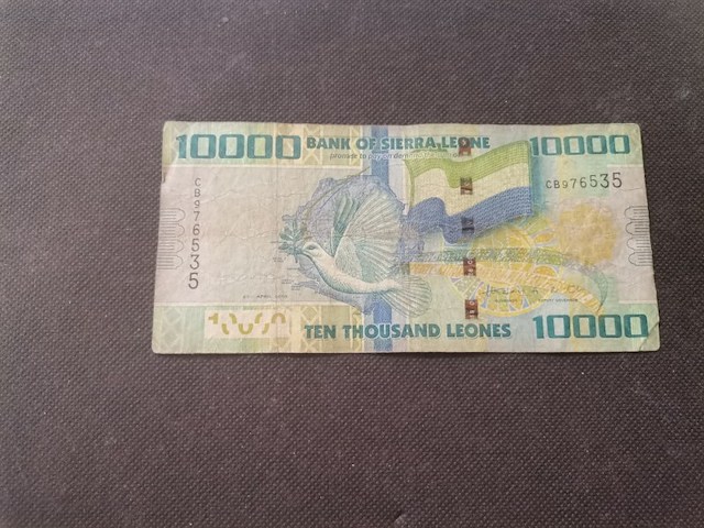 SIERRA LEONE 10.000 LEONES 2010 ( 2 )