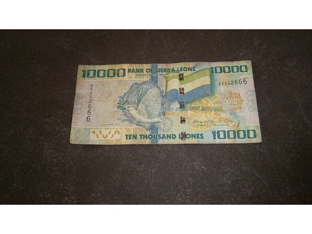 SIERRA LEONE 10.000 LEONES 2010 ( 9 )