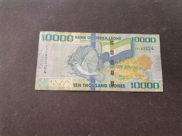 SIERRA LEONE 10.000 LEONES 2010 ( 6 )