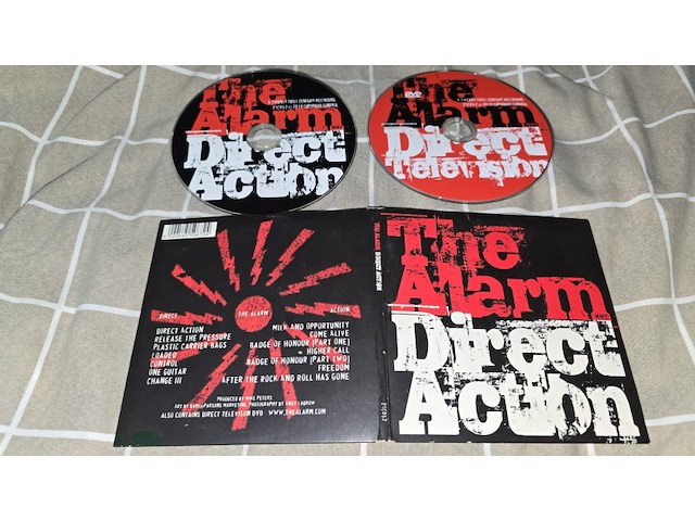 The Alarm - Direct action CD+DVD , ORIGINAL