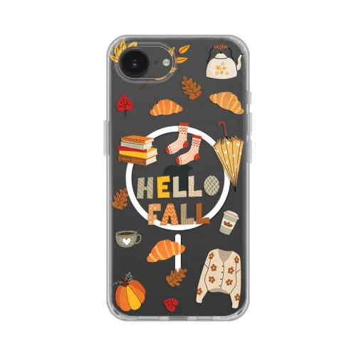 Futrola - maska print Magsafe za iPhone 16e/17e 6.1 Hello Fall