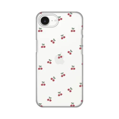 Silikonska futrola - maska print Skin za iPhone 16e/17e 6.1 Little Cherry