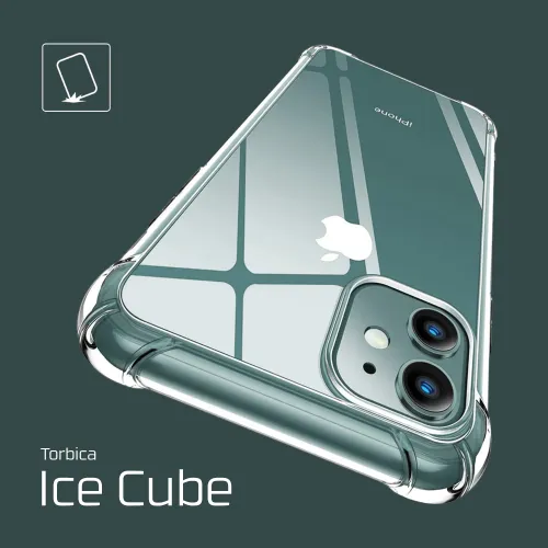 Futrola - maska Transparent Ice Cube za iPhone 16e/17e 6.1