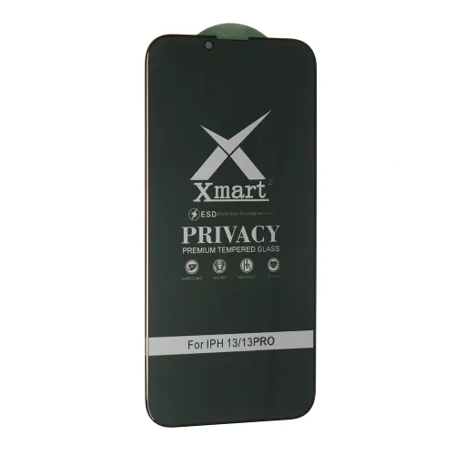 Zaštino staklo (glass) X mart 9D Privacy za iPhone 13/13 Pro/14/16e/17e 6.1