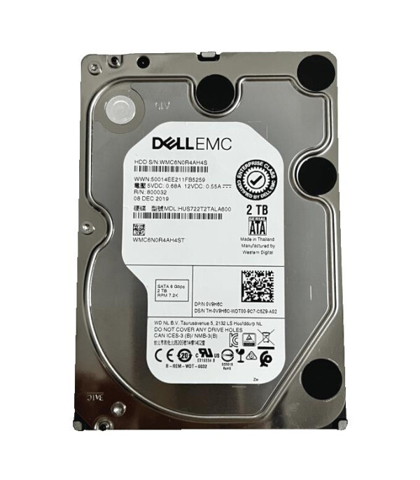 HDD WD Ultrastar 2TB HUS722T2TALA600 7200RPM BULKID: EK000836214