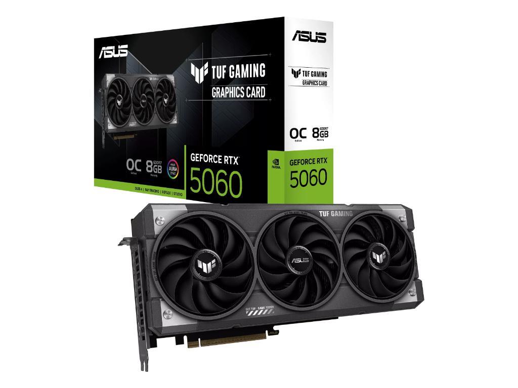 Graficka kartica ASUS TUF-RTX5060-O8G-GAMING NVD/8GB/GDDR7/128bit/crnaID: EK000836283