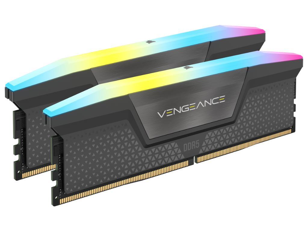 Memorija CORSAIR VENGEANCE 16GB (2x8GB)/DIMM/DDR5/5200MHz/CL40/1.25V/RGB/XMP & EXPOID: EK000836342