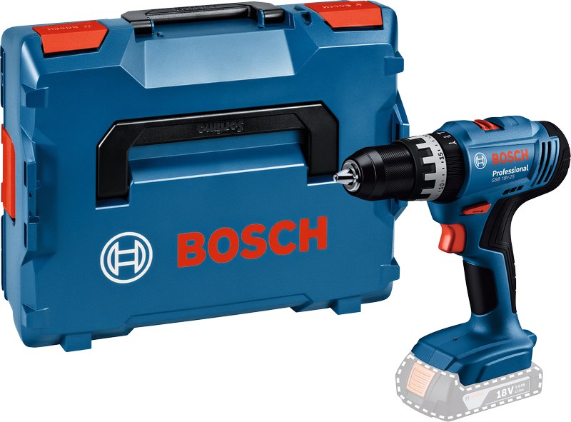 BOSCH Professional aku udarna bušilica GSB 18V-25, 56/21 Nm tvrdo/meko, SAMO ALAT, L-BOXX 06019K9301ID: EK000835354