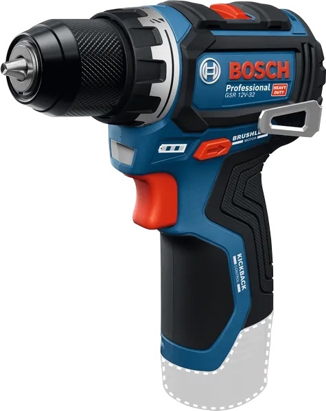 BOSCH Professional GSR 12V-32 aku izvijač, solo alat 06019N7000ID: EK000835379