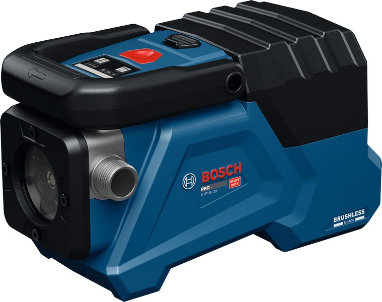 BOSCH Professional aku pumpa za vodu GTP 18V-28, 2800 l/h, SAMO ALAT, karton 06019R6000ID: EK000835385