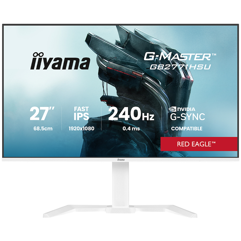 IIYAMA Gaming Monitor G-Master Red Eagle GB2771HSU-W1 27", IPS