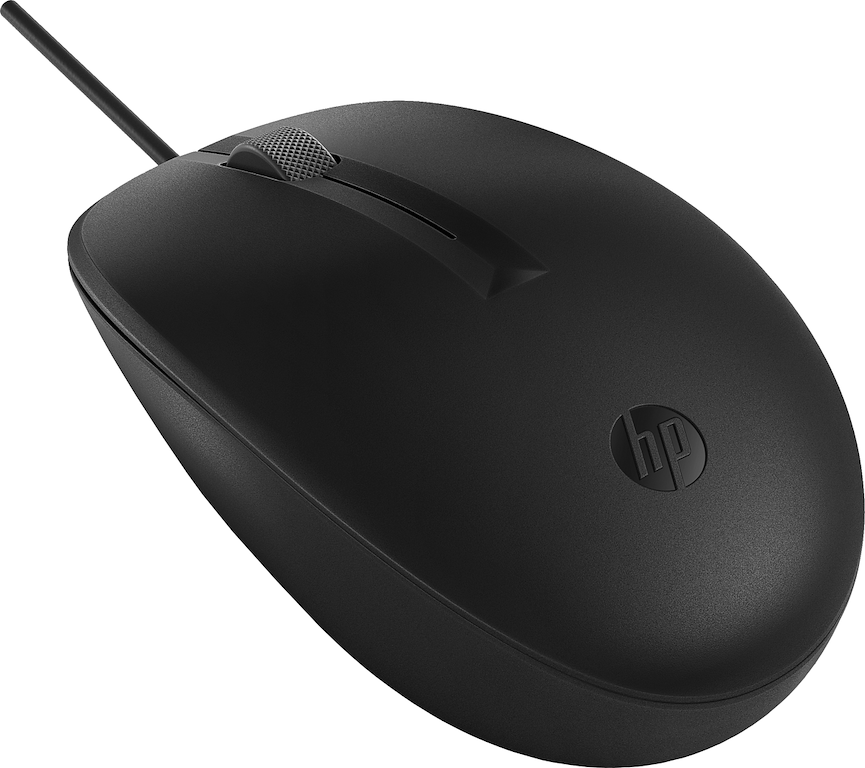 HP 125 Wired Mouse Black