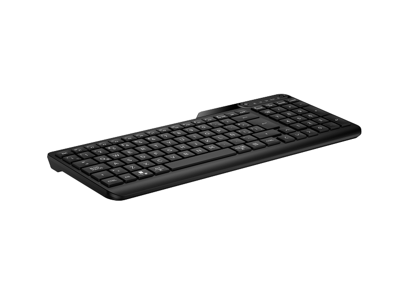 HP 475 Dual-Mode Wireless Keyboard, YU, Jet black