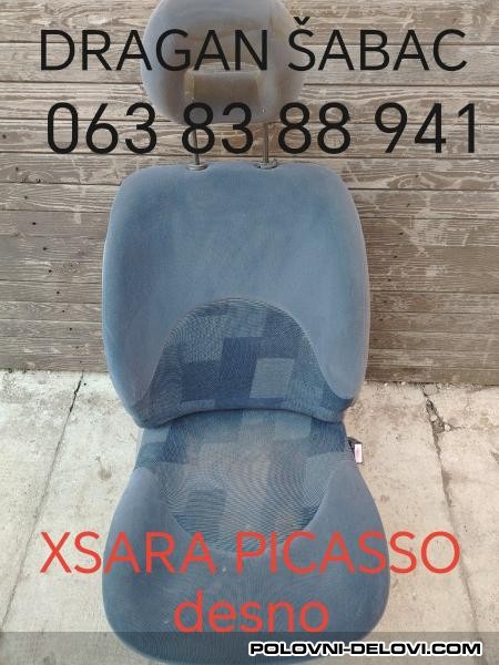 Citroen Xsara Picasso Sediste Enterijer