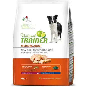 Trainer Natural Dog Hrana Za Pse, Sveža Piletinom, Za Odrasle Pse, Srednjih rasa, 3kg