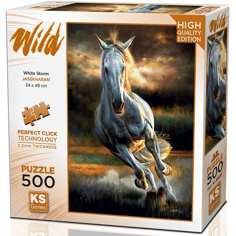 KS Puzzle 500 pcs Wild White Storm 20051