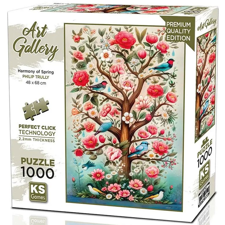KS Puzzle 1000 pcs Art Gallery Harmony of Spring 20824