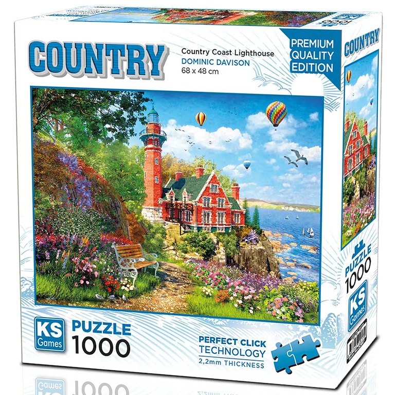 KS Puzzle 1000 pcs Country Coast Ligthouse 20817