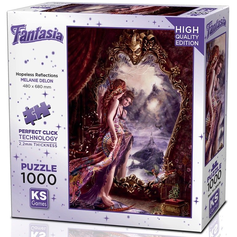 KS Puzzle 1000 pcs Fantasia Hopeless Reflections 20679