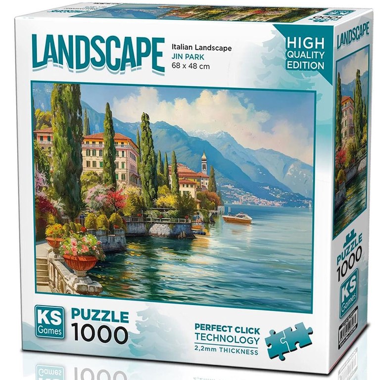 KS Puzzle 1000 pcs Landscape Italian Landscape 20796