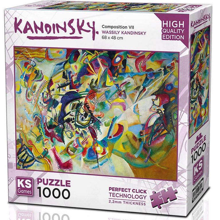 KS Puzzle 1000 pcs Museum Wassily Kandinsky Composition VI 20742
