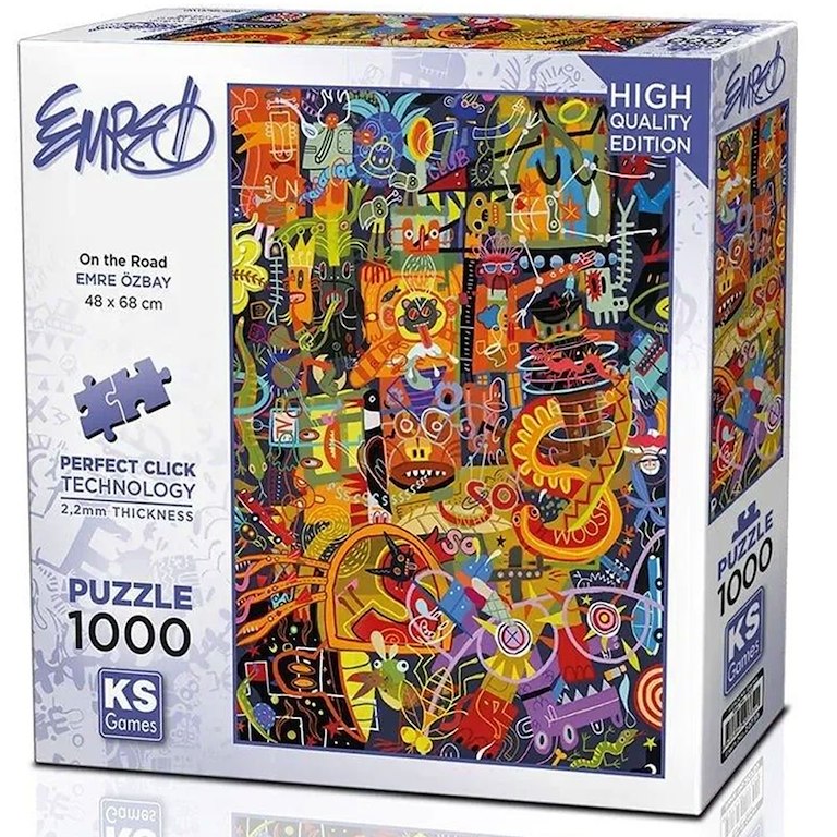 KS Puzzle 1000 pcs Omre Ozbay On the Road 20739