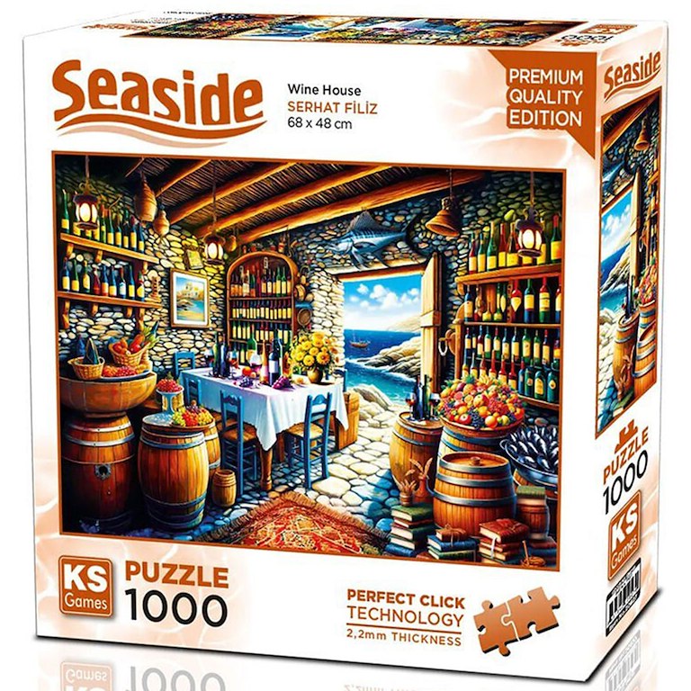 KS Puzzle 1000 pcs Seaside Vine House 20827