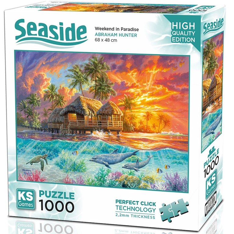 KS Puzzle 1000 pcs Seaside Weekend in Paradise 20670