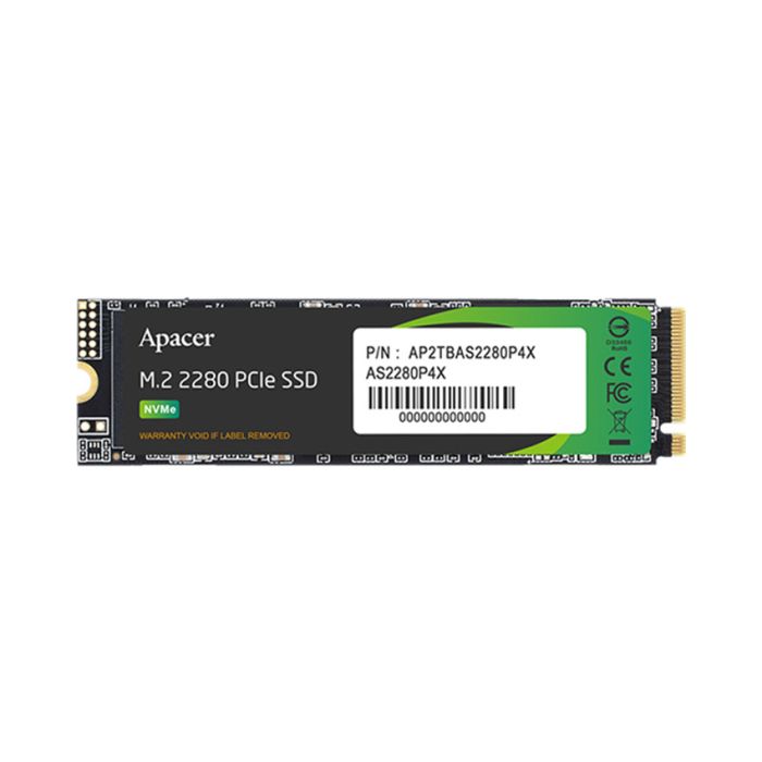 SSD Apacer 512GB AS2280P4X M.2 PCIe AP512GAS2280P4X-1