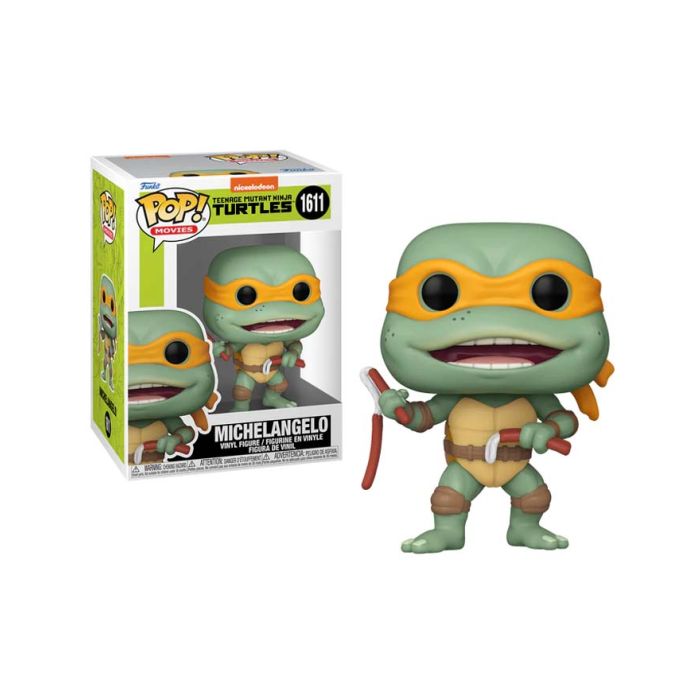 Figura Funko POP! Movies: TMNT - Michelangelo Sausage Link Nunchucks