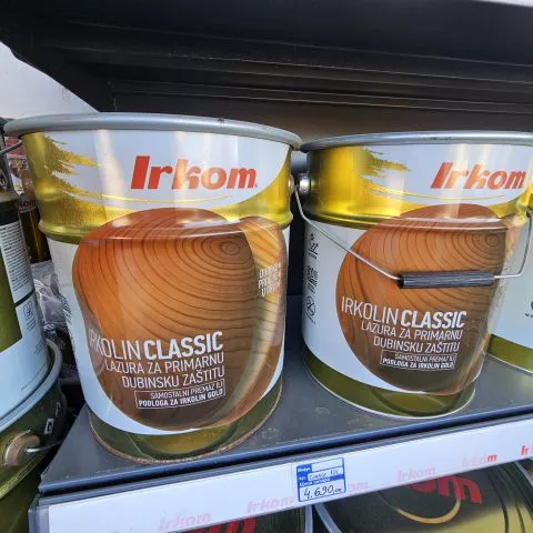 LAZURA ZA PRIMARNU DUBINSKU ZAŠTITU IRKOLIN CLASSIC