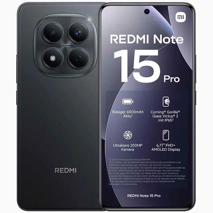 Xiaomi Redmi Note 15 Pro 5G 8/512GB Black Cena Prodaja Akcija