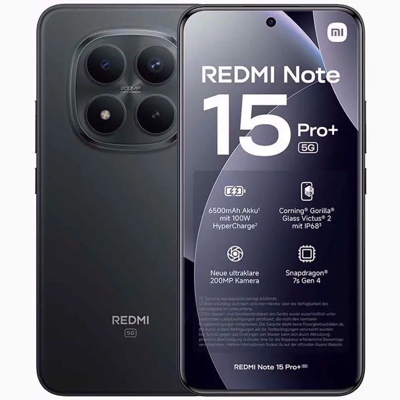 Xiaomi Redmi Note 15 Pro Plus 8/256GB Midnight Black Cena Prodaja Akcija